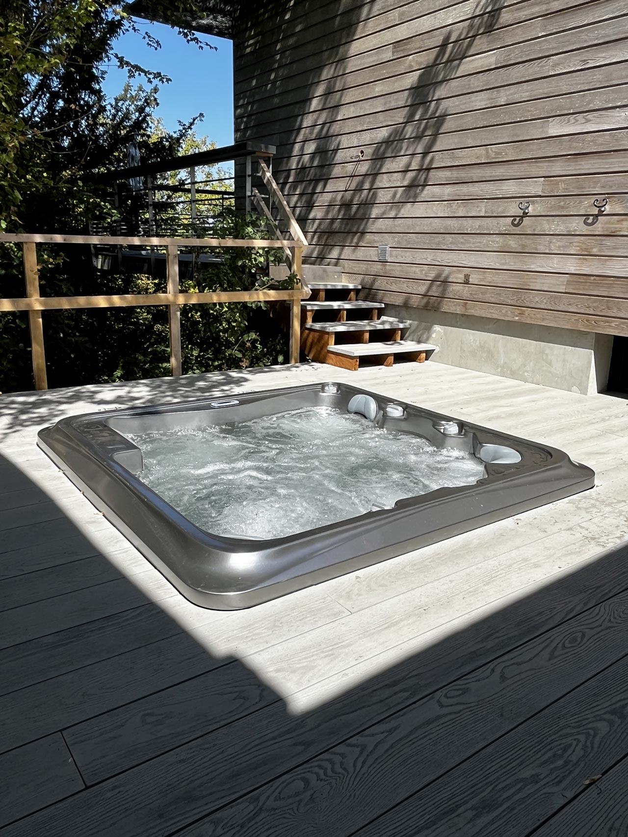 Spa enterré Infinity 360 winter solstice - Normandie Piscine